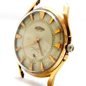 Vintage Watch, Watch DELBANA, Dial Textured, Wrist Watch, Hand Winding ...