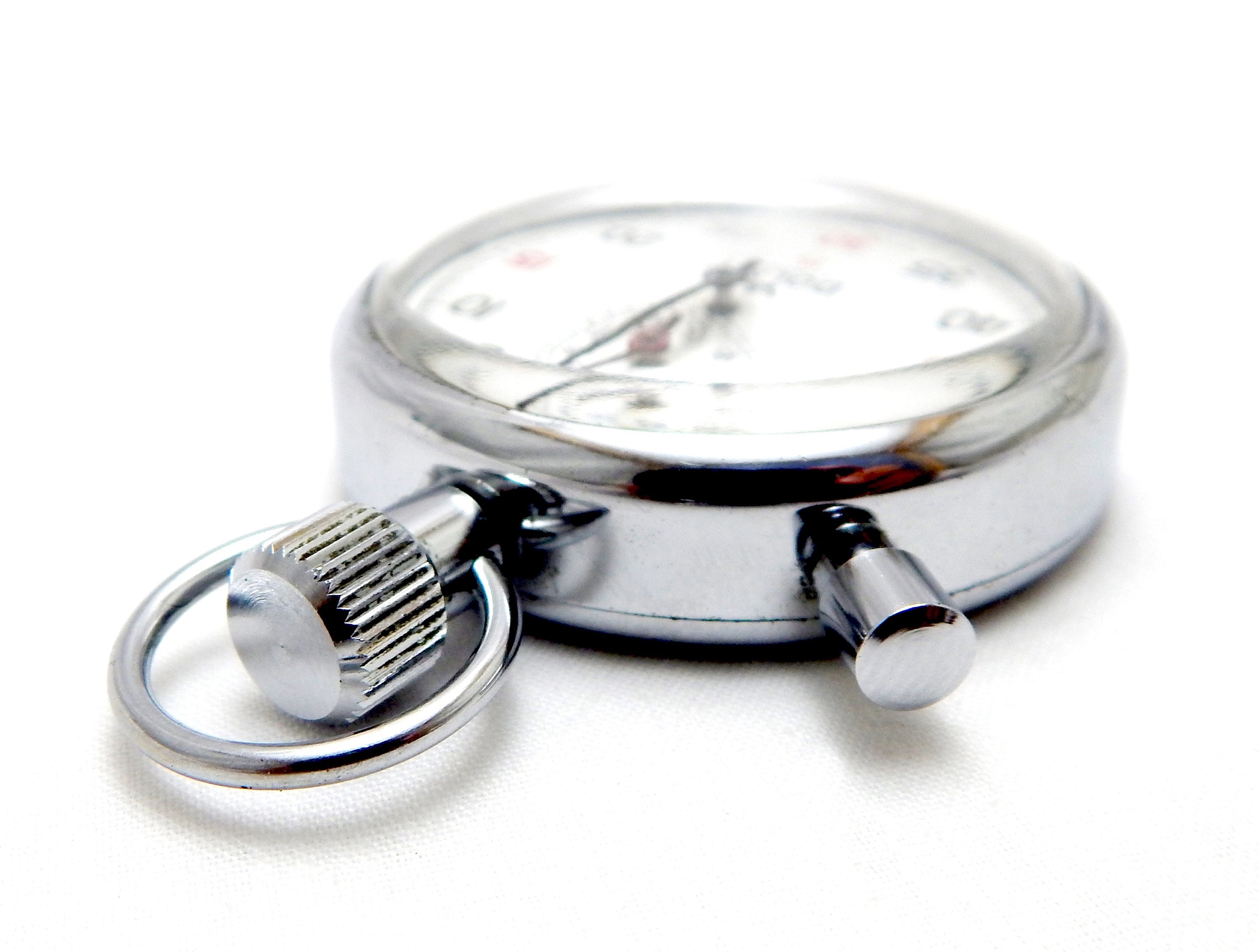 Vintage Pocket, Chrono Stop Watch, Chronograph, DOLMY Mechanic, Open ...