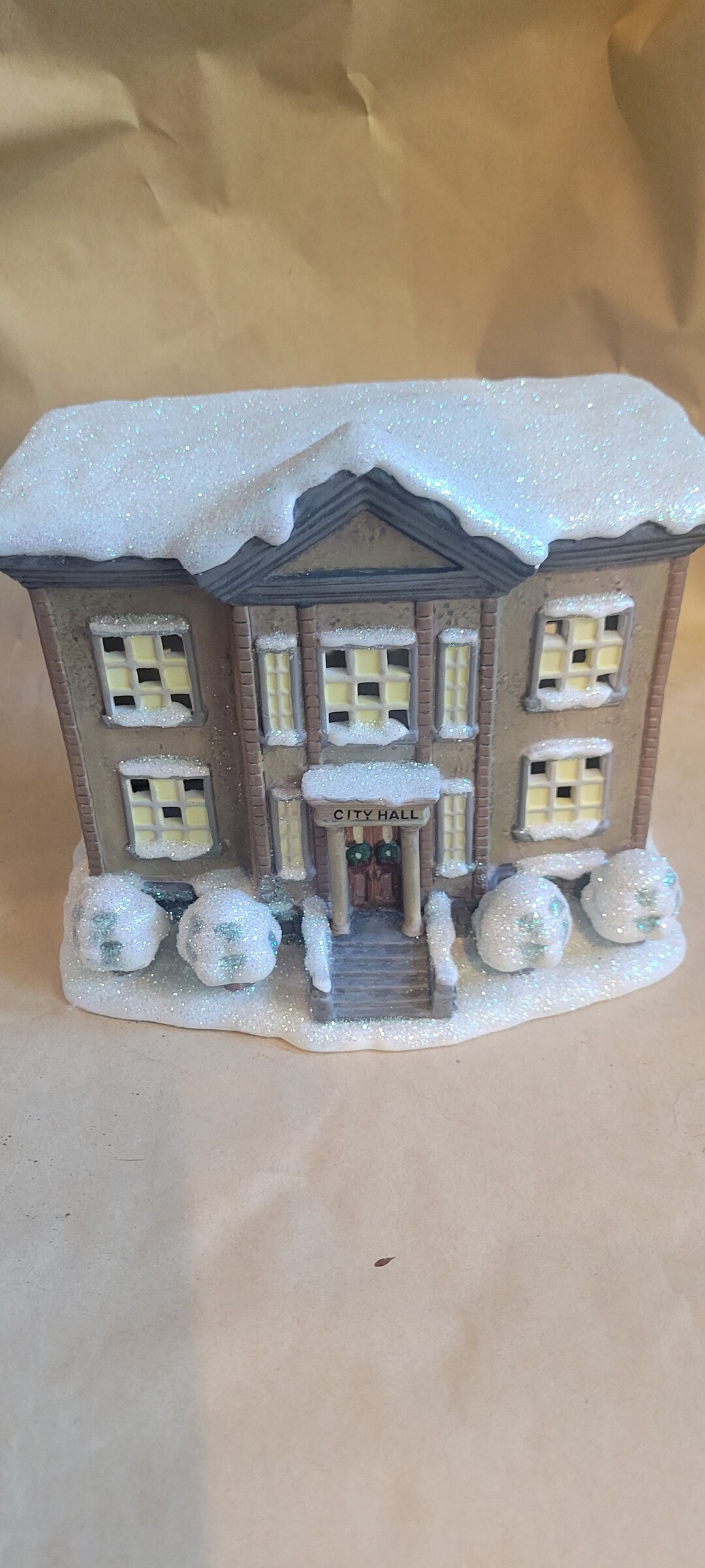2003 It's a Wonderful Life, City Hall, Illuminated Building - Etsy