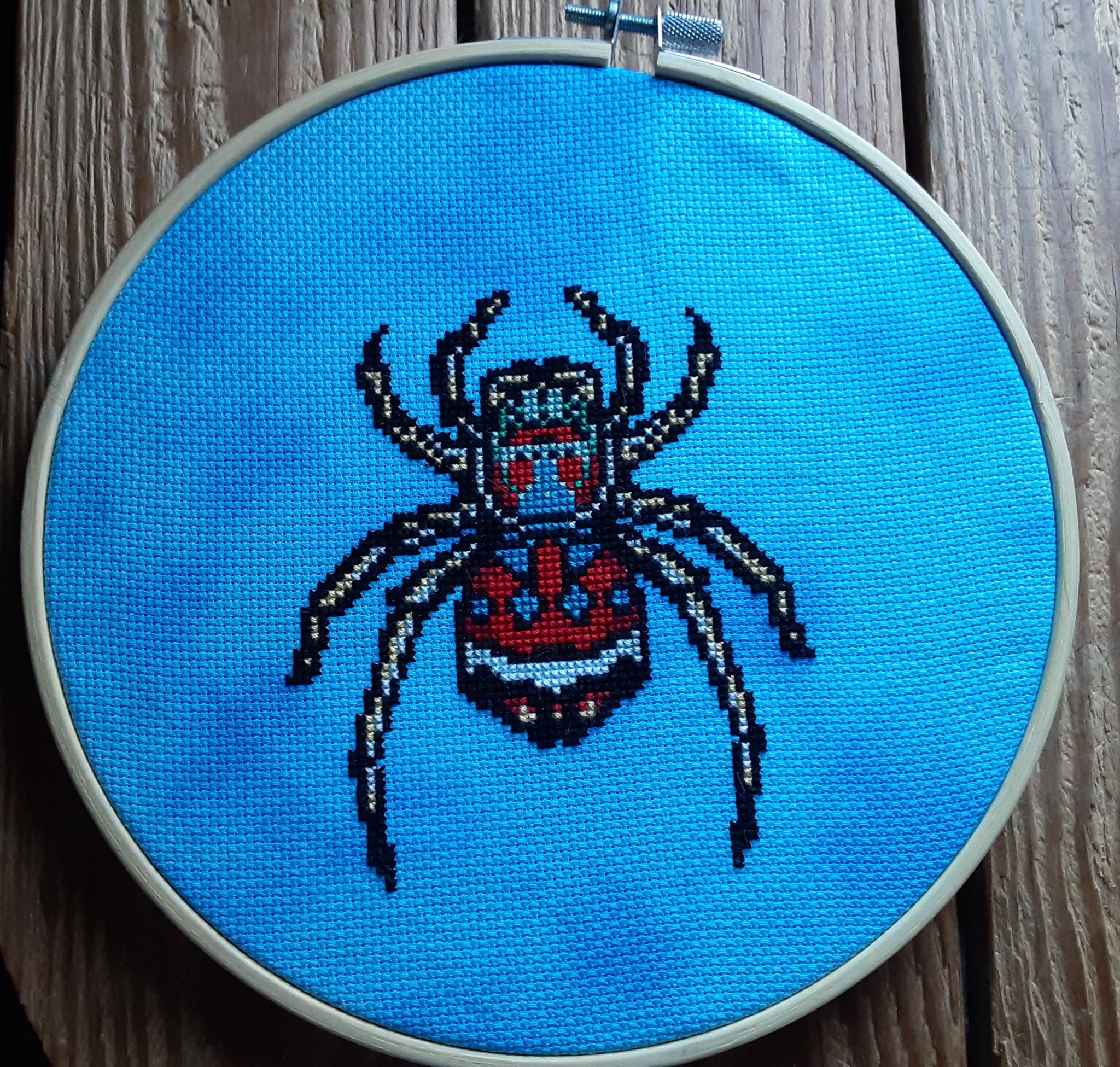 Jumping Spider Specimen Cross Stitch Pattern - Etsy