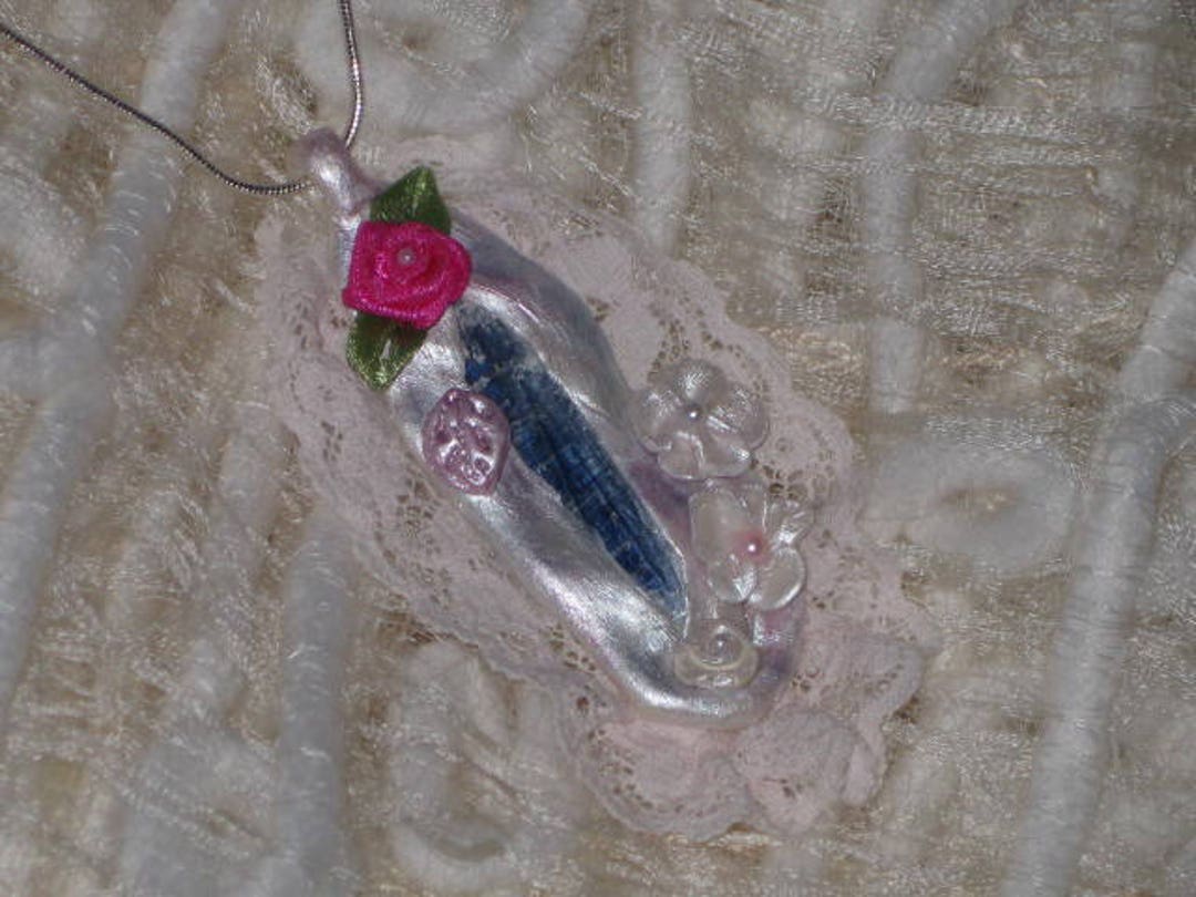 Blue Necklace in Cyanite Stone the Crystal Gate - Etsy UK