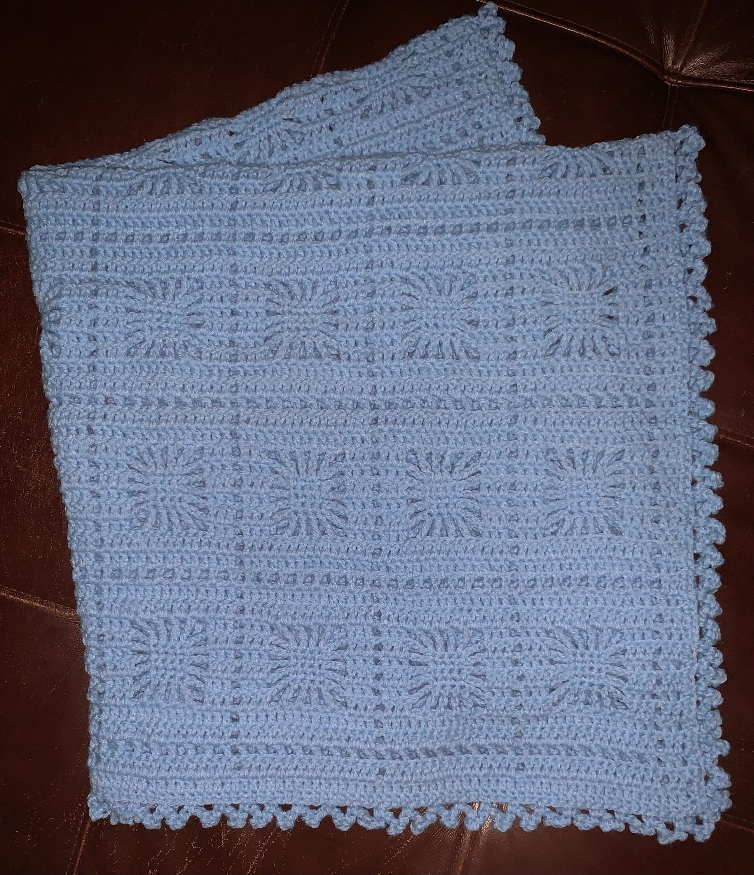 Crochet Baby Blanket Pattern, Instant Download, Spiderweb Baby Blanket ...