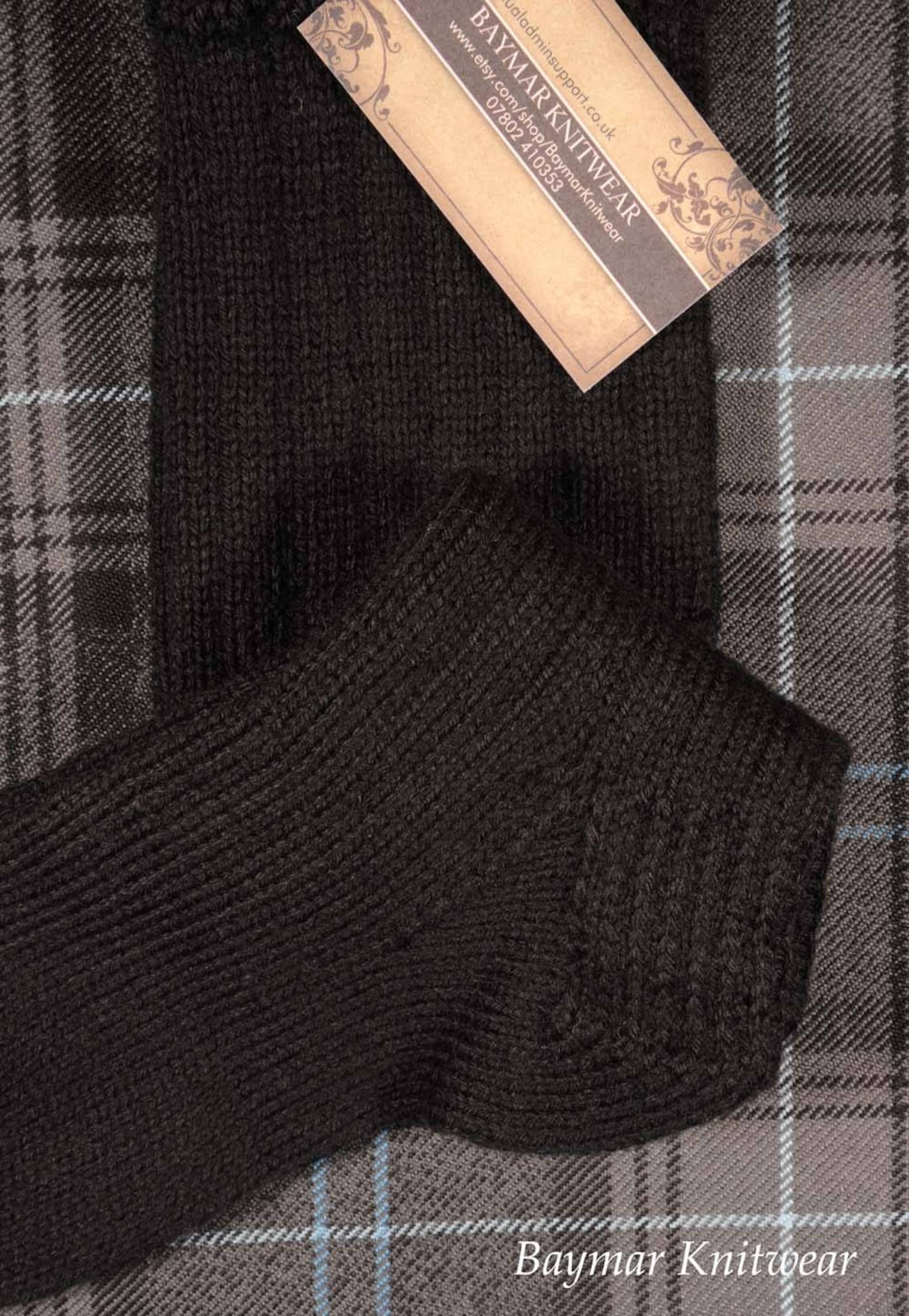 Finest Traditional Hand Knitted Kilt Hose - Made in Scotland - Etsy