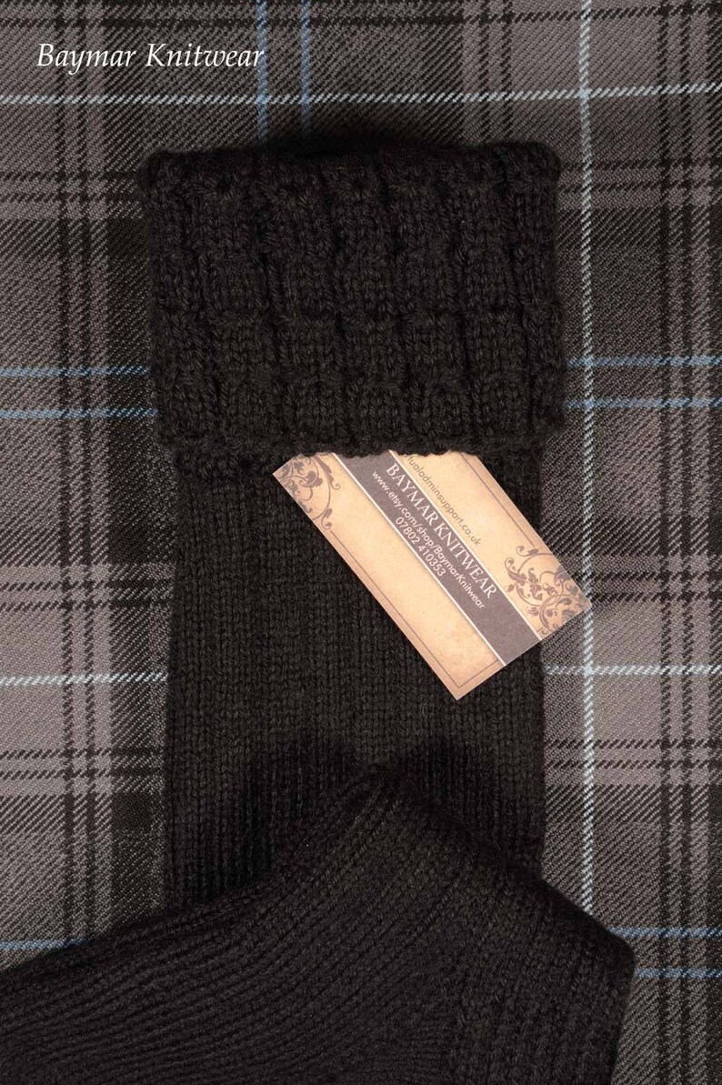 Finest Traditional Hand Knitted Kilt Hose - Made in Scotland - Etsy