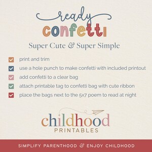 Printable Ready Confetti for Back to School, Ready Confetti Tags ...