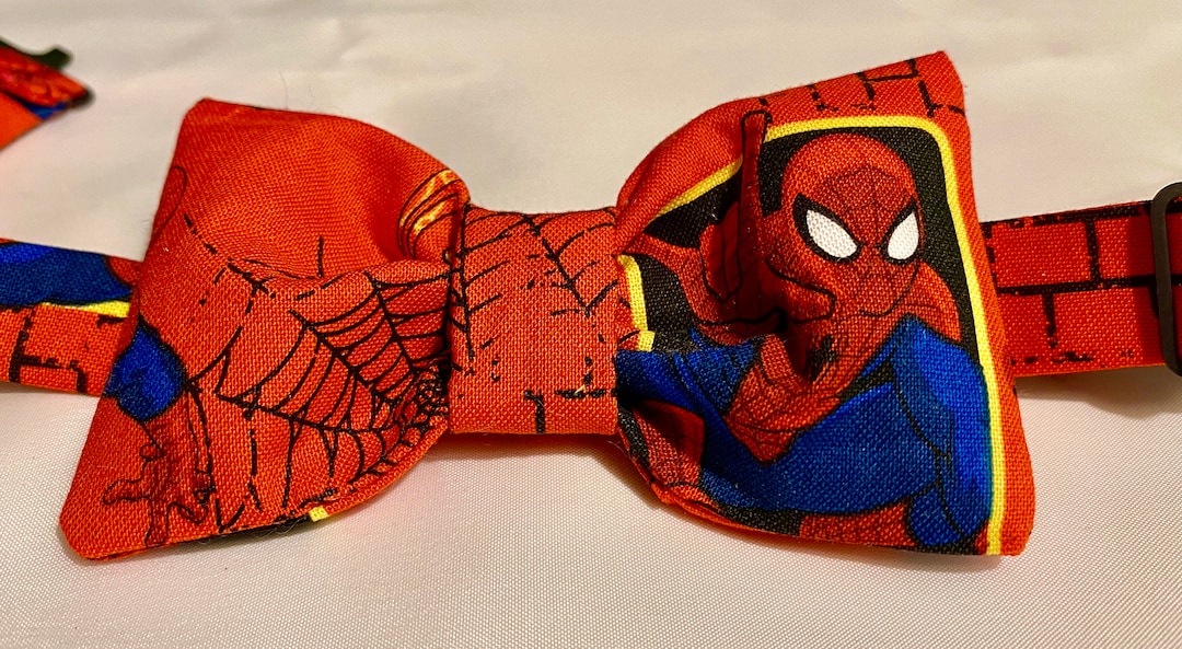 Spiderman Bow Tie for Kids - Etsy