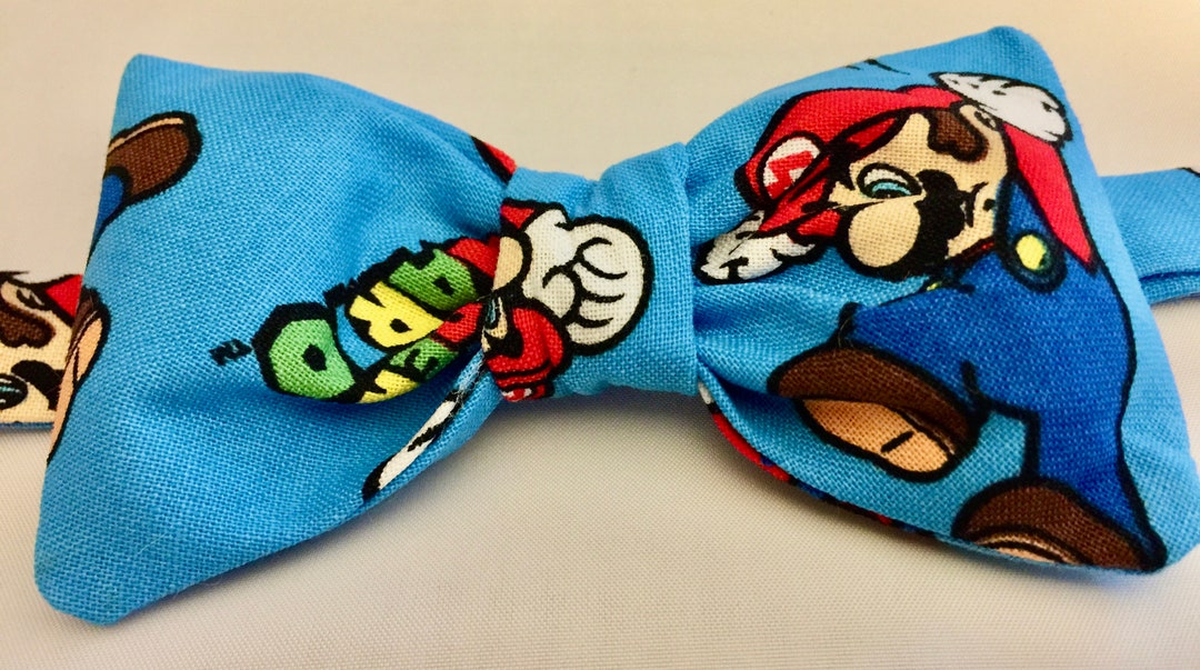 Mario Bow Tie - Etsy