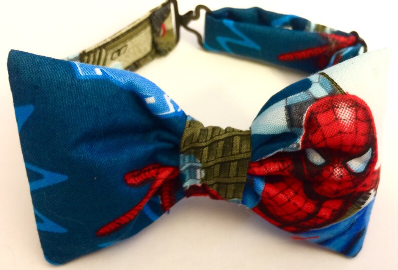 Spiderman Bow Tie for Kids - Etsy
