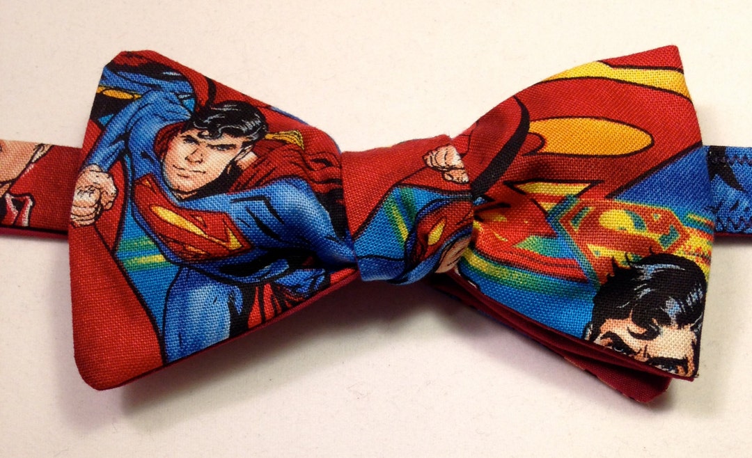 Kids Superman Bow Tie - Etsy