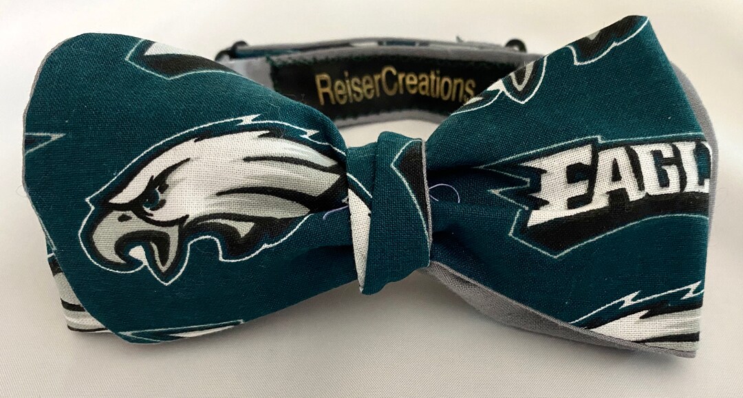 Philadelphia Eagles Bow Tie - Etsy