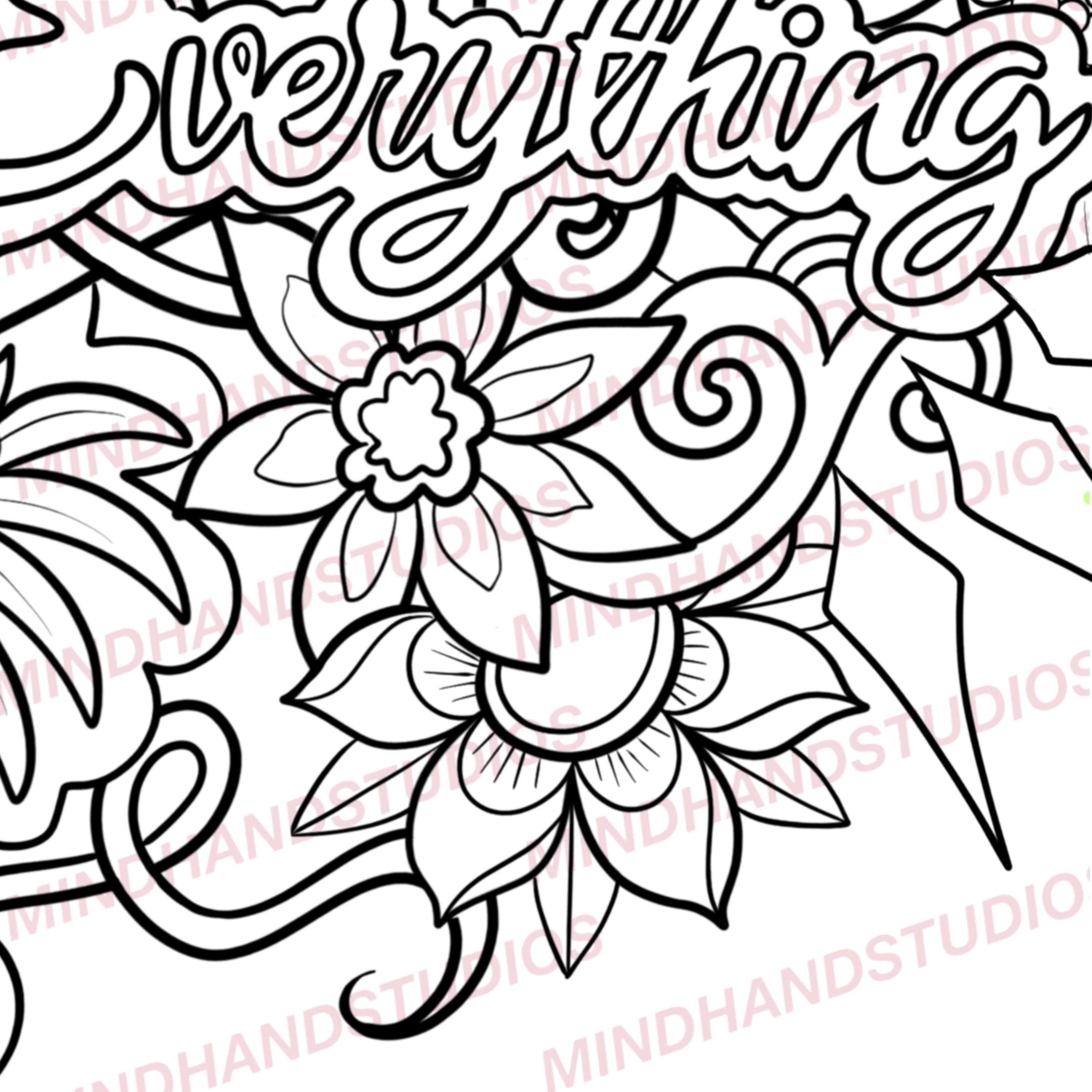 Coloring Pages Everything