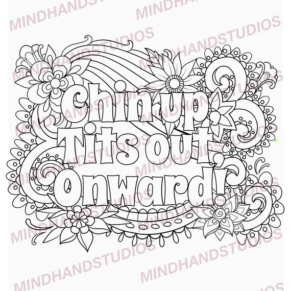 Chin Coloring Page