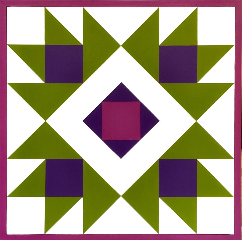 Blank Folk Art Cards Colorful Thank You Cards Barn Quilt Cards Original ...