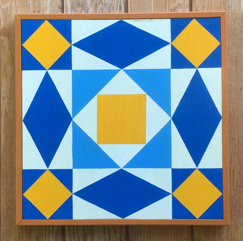 Blank Folk Art Cards Colorful Thank You Cards Barn Quilt Cards Original ...