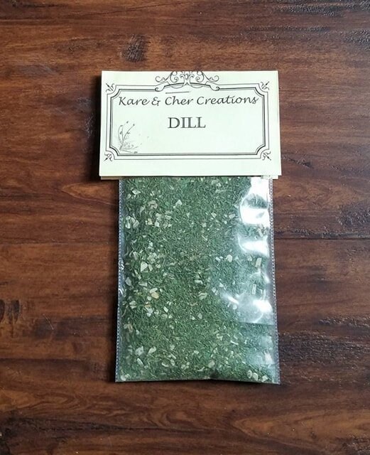 Dill. Very Popular Dip Mix. Made With Natural Dehydrated Ingredients ...