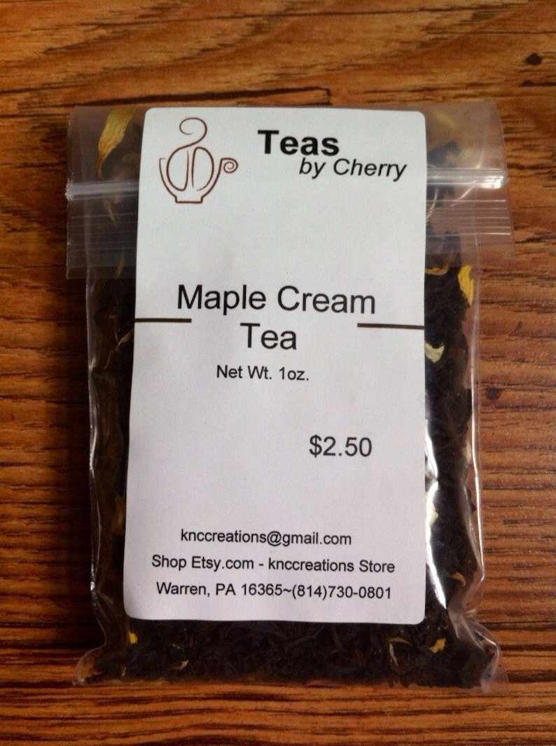 Maple Cream Loose Tea. "exquisite Maple Tea With Sweet Caramel Flavor ...