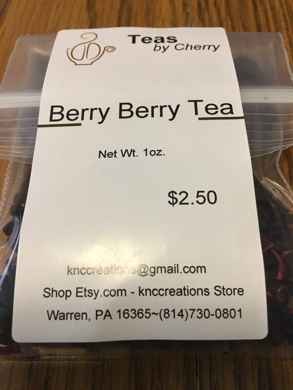 Berry Berry Tea | Etsy