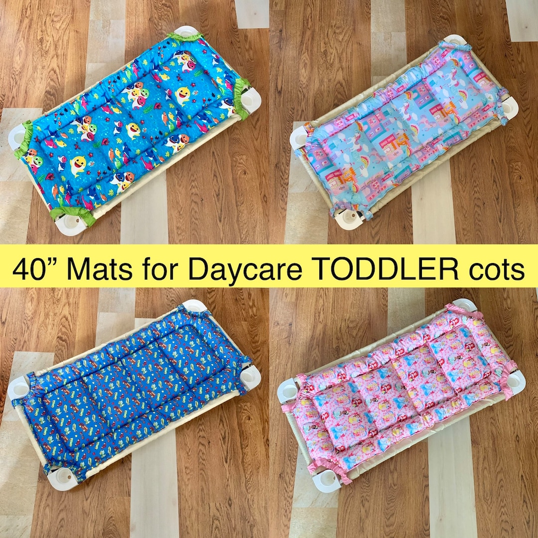 40" X 20" Cot Mat for Daycare Toddler Sleeping Cots (40"- 45" Long ...
