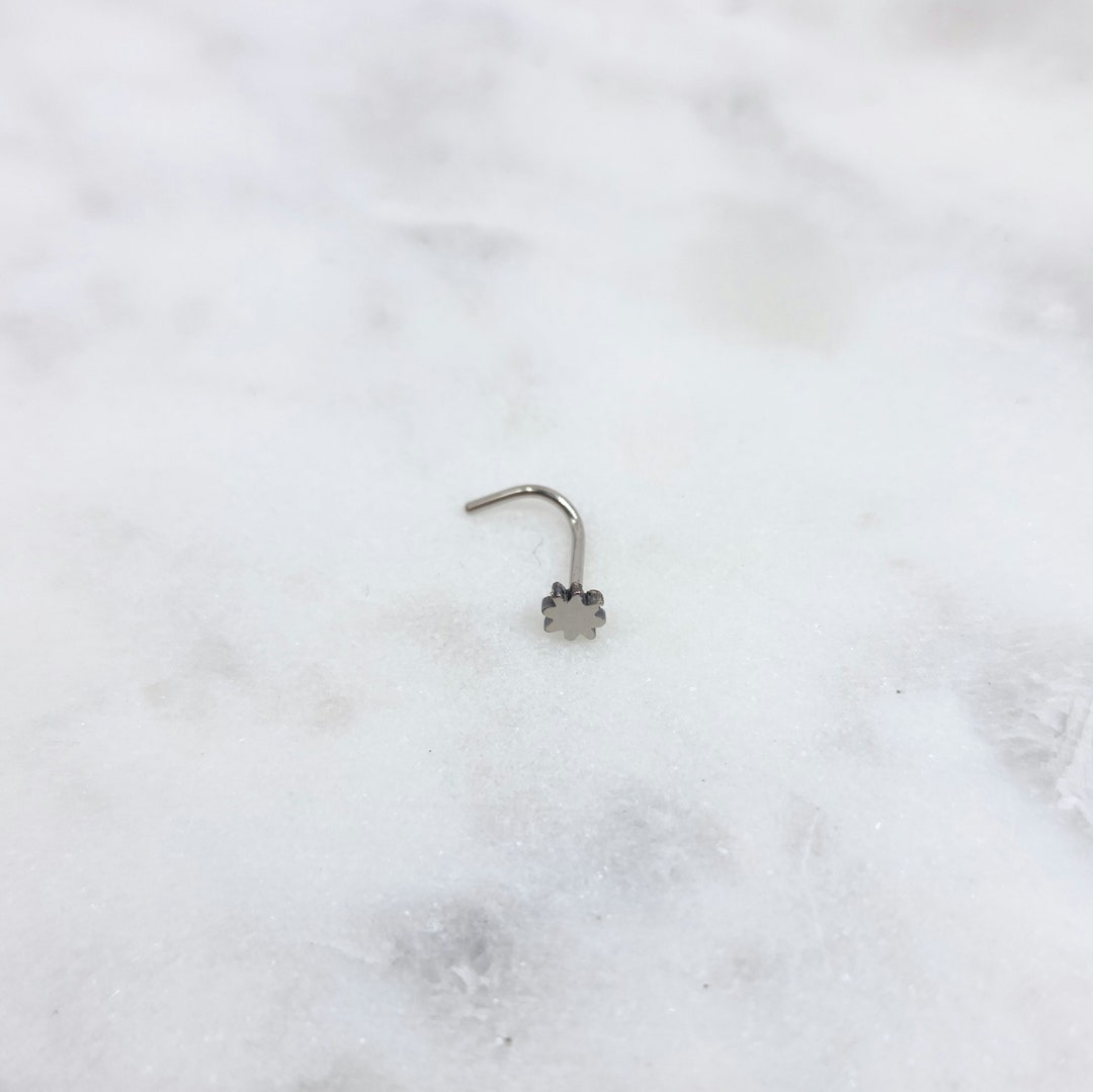 20g Titanium ASTM F136 Sun Nose Piercing Implant Grade Curl - Etsy