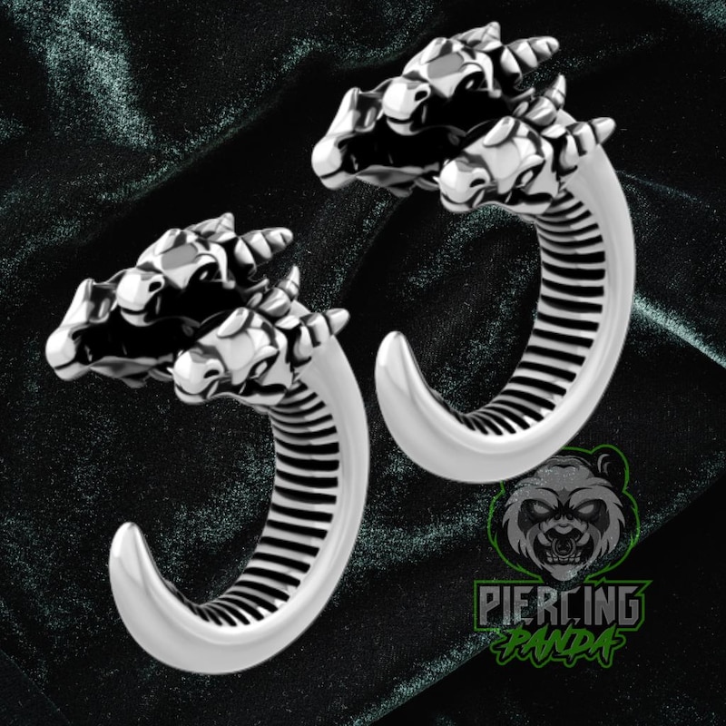 Dragon Claw Ear Gauges - Etsy