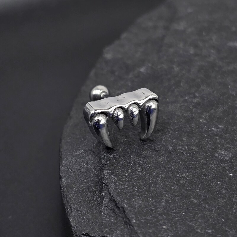Vampire Fangs Piercing - Etsy