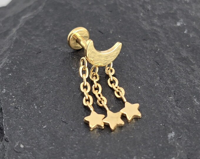 Palm Tree Nose Stud - Etsy