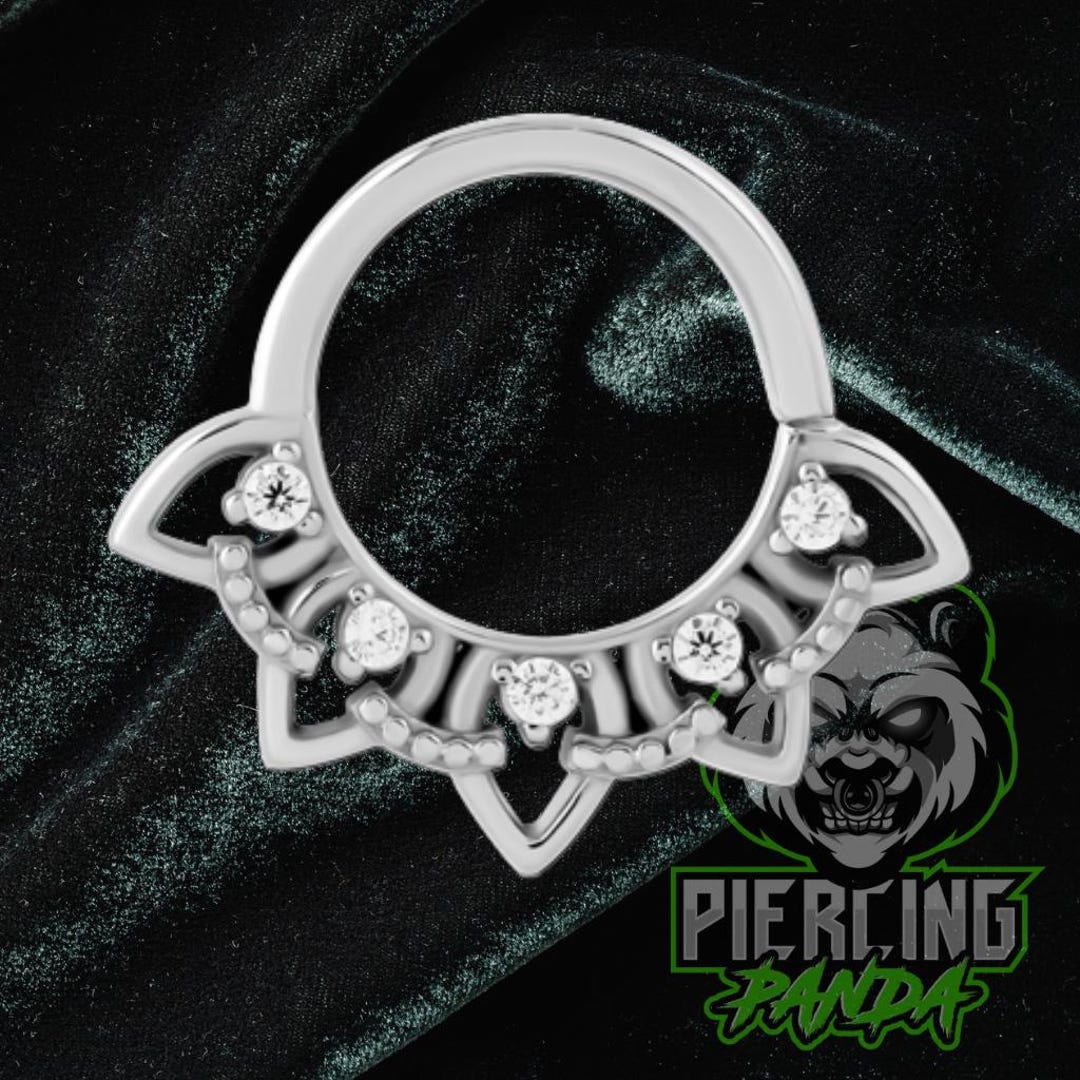 18g 8mm Bendable Solid Polished 316L Surgical Steel Twist Open Cut Ring ...