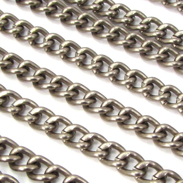 Aluminum Curb Chain - Etsy