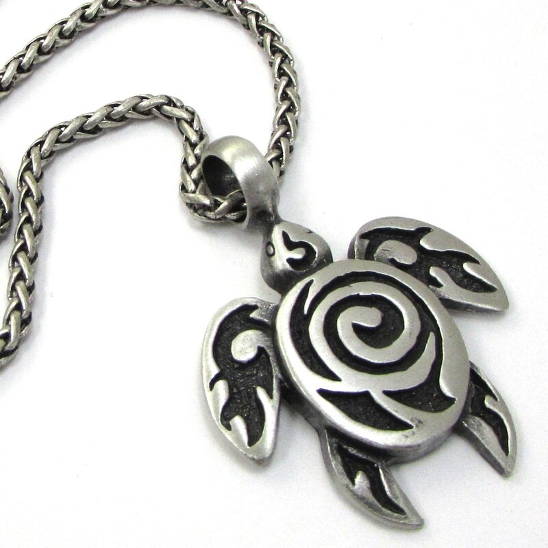 Turtle Pendant - Etsy
