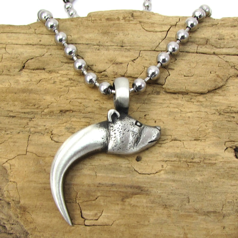 Bear Claw Necklace - Etsy