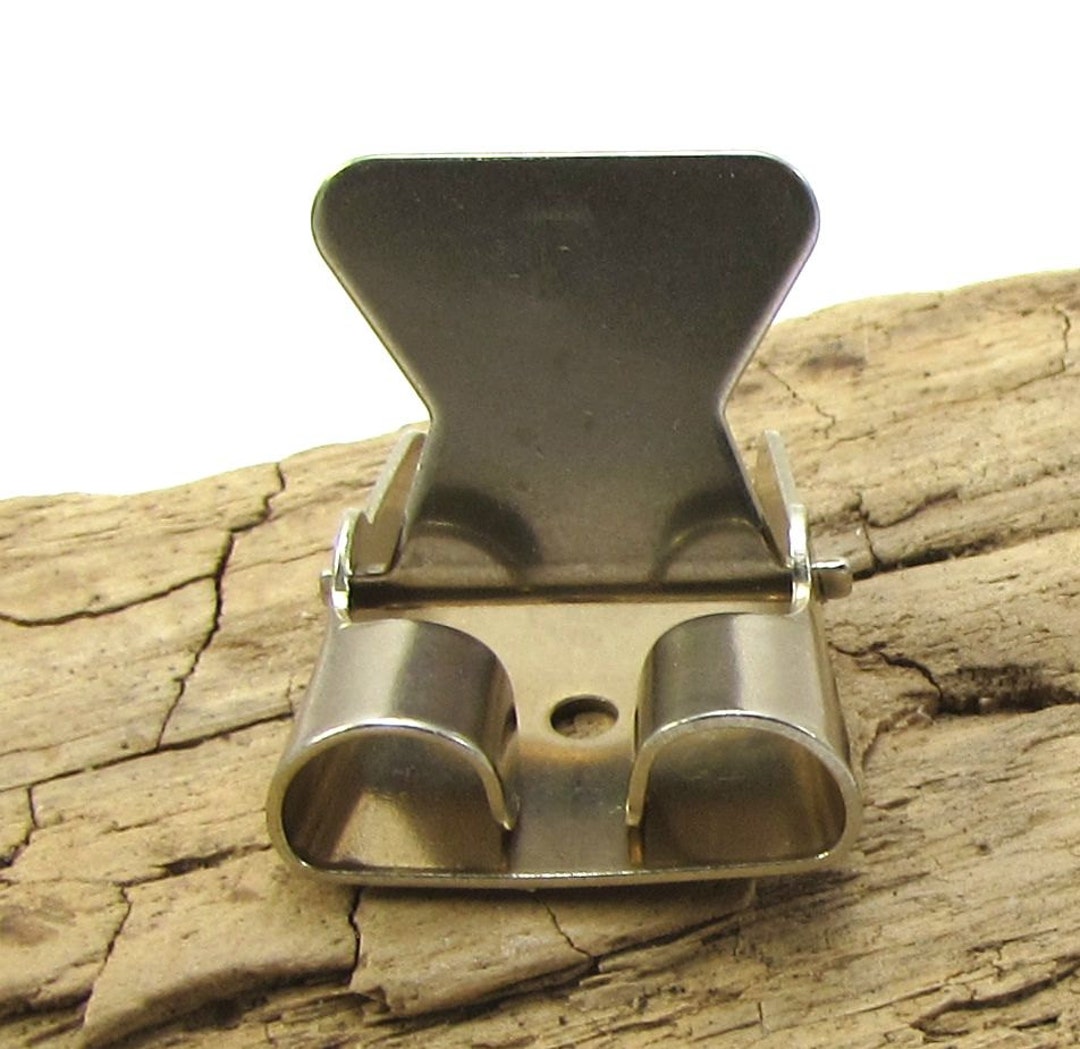 Bolo Cord Slide, 26x20mm Spring Action, for Use on Leather Bolo Cord ...