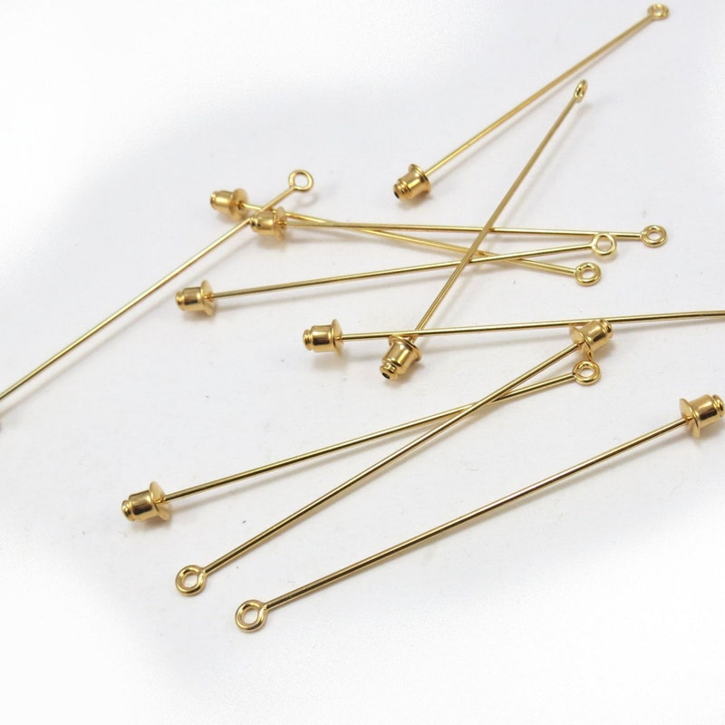 Gold Stick Pin - Etsy