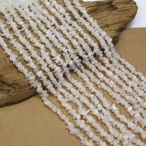 Rainbow Moonstone Chips, 35" Inch Strand, Item 186gss - Etsy
