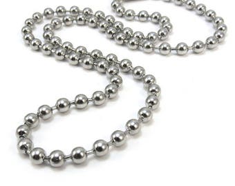 Ball Chain Necklace | Etsy