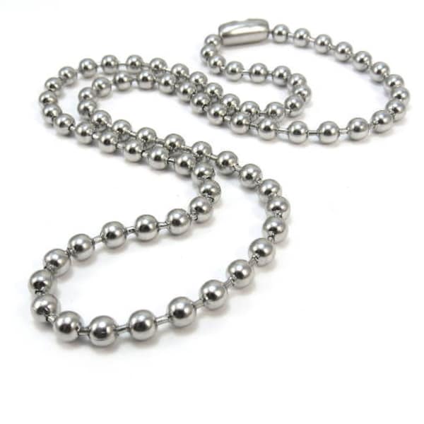 Ball Chain Necklace - Etsy