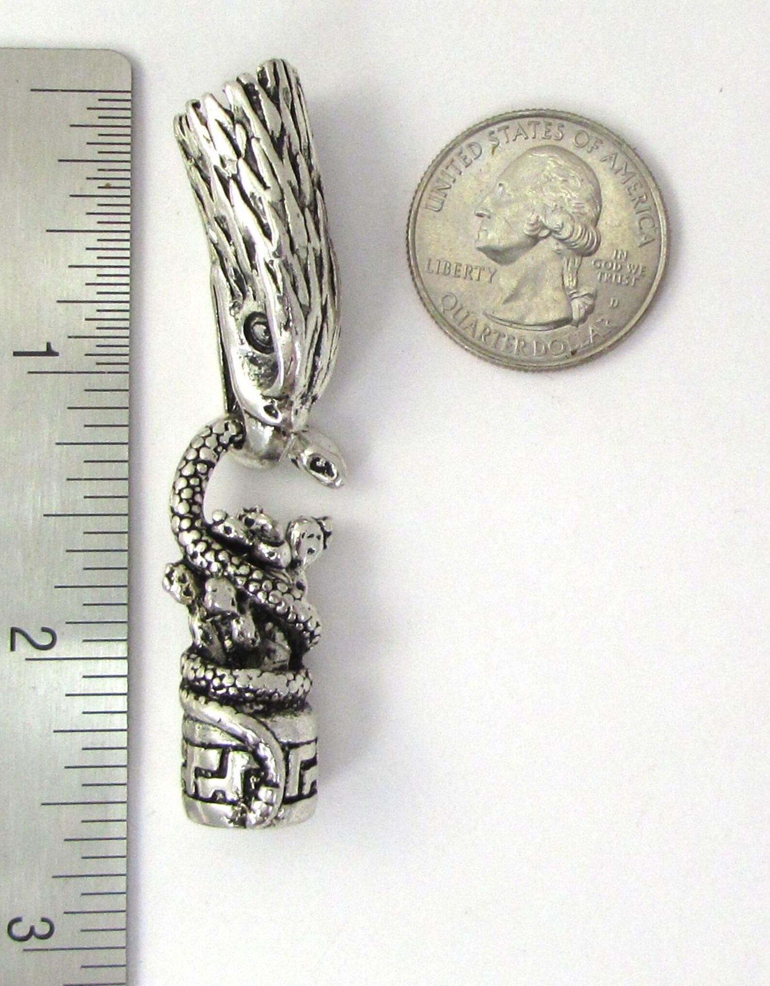 Eagle Clasps, Eagle Head and Snake With Cactus Clasps, One (1) Eagle ...