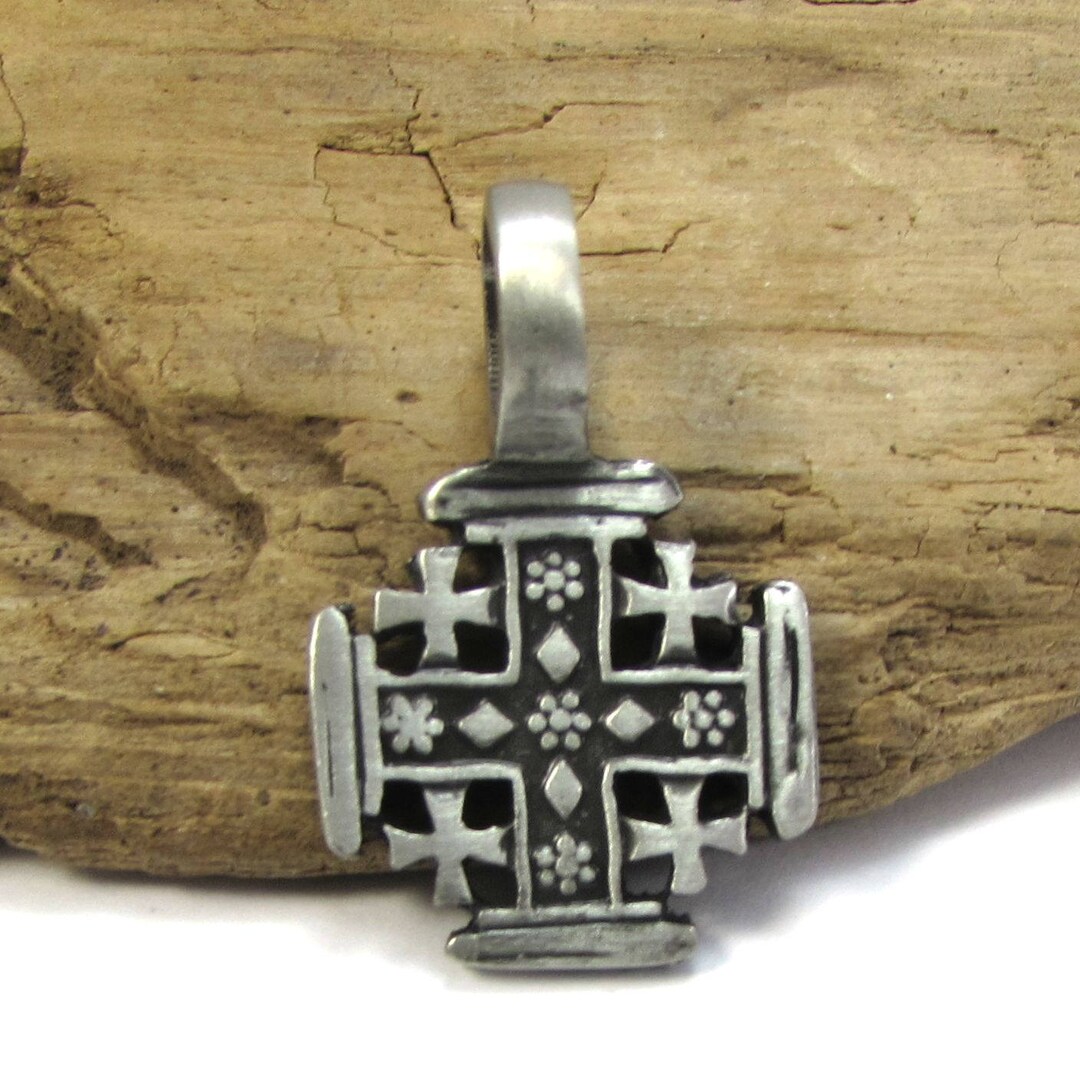 Cross Pendant, 29x19mm Double-sided Cross, Item 271p - Etsy