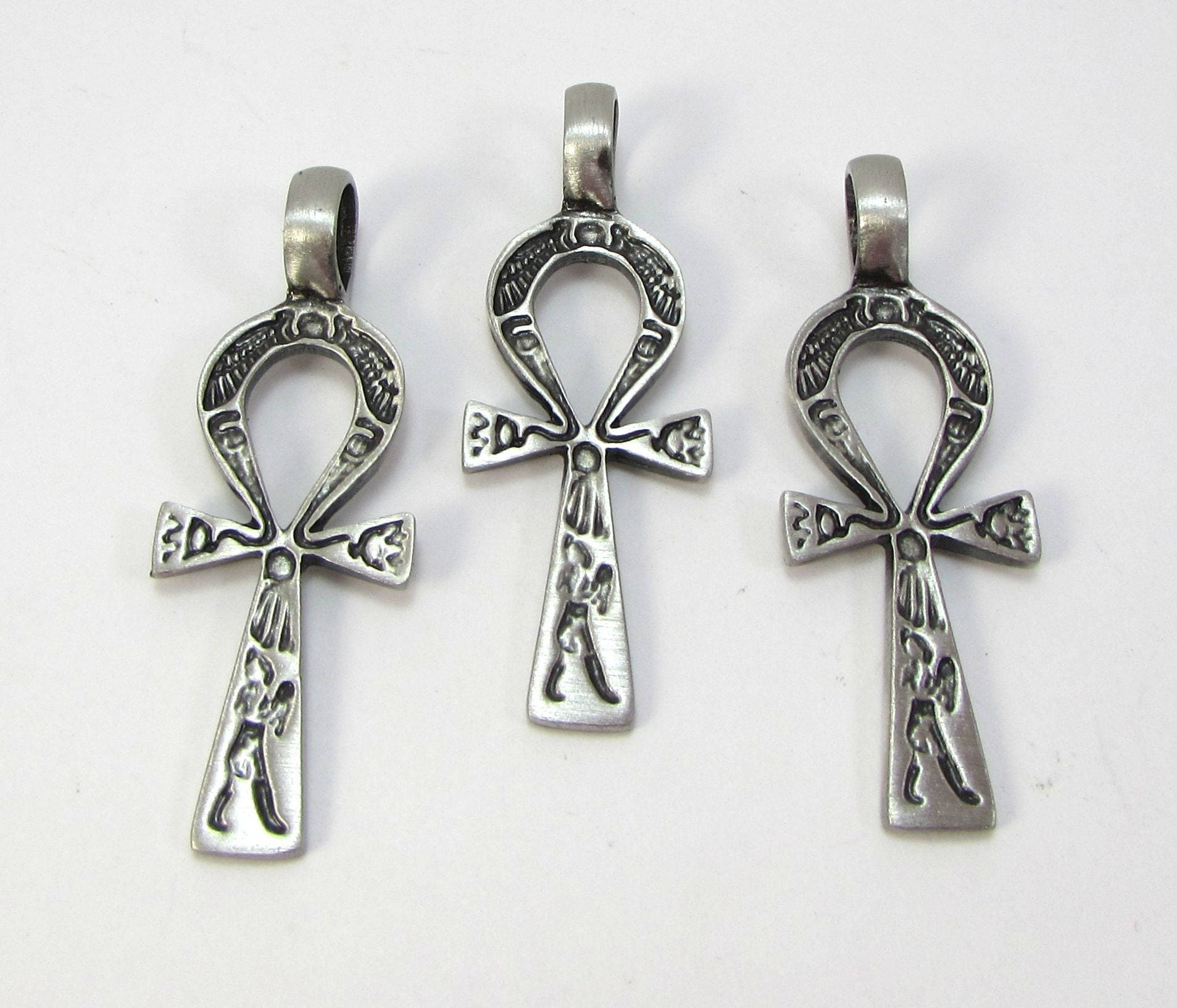 Ankh Pendant 48x17mm Ankh Pendant Religious Symbol Jewelry | Etsy