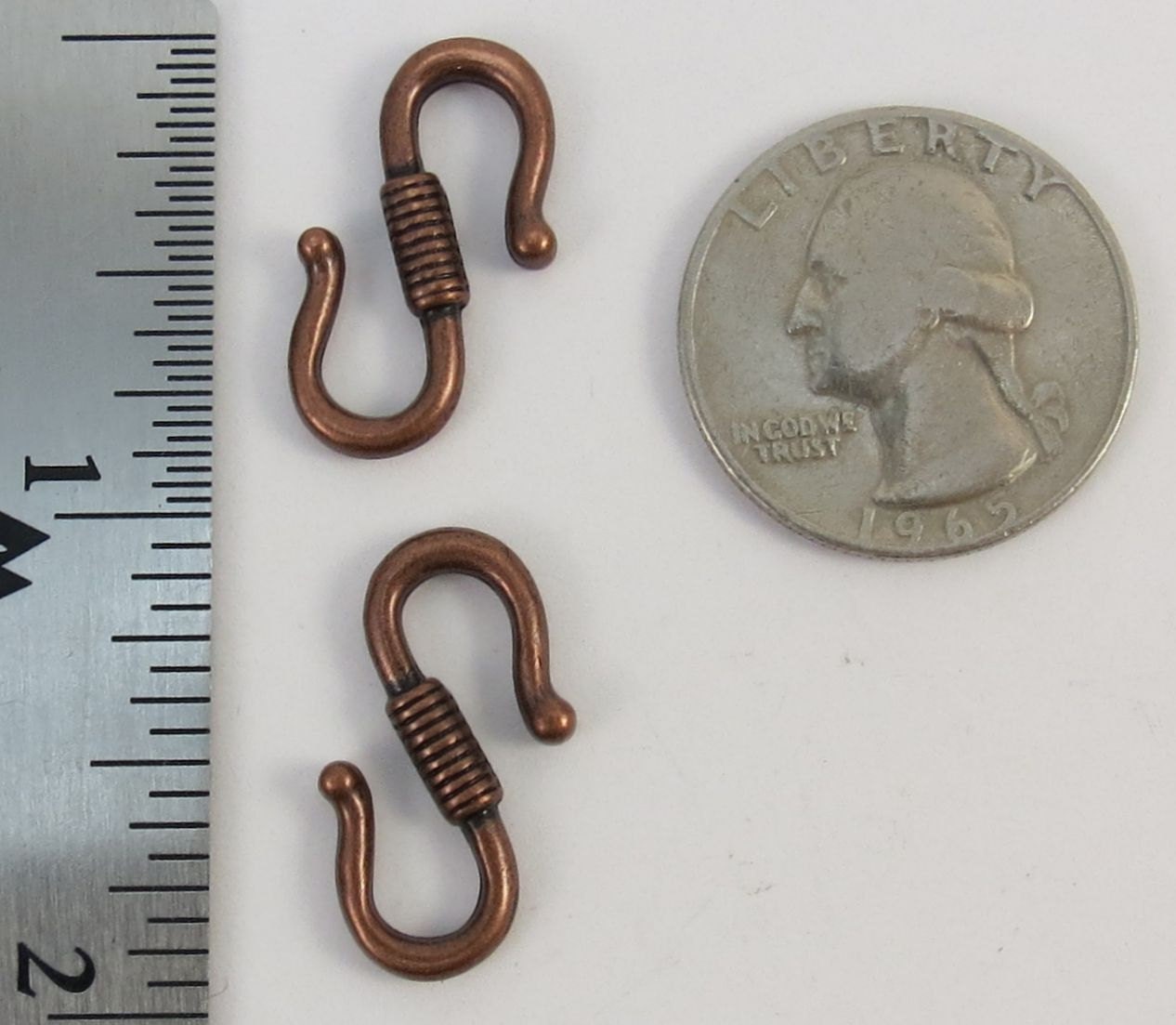 S-hook Clasps 12 S-hook With Double Sided Rope Wrap Design - Etsy UK