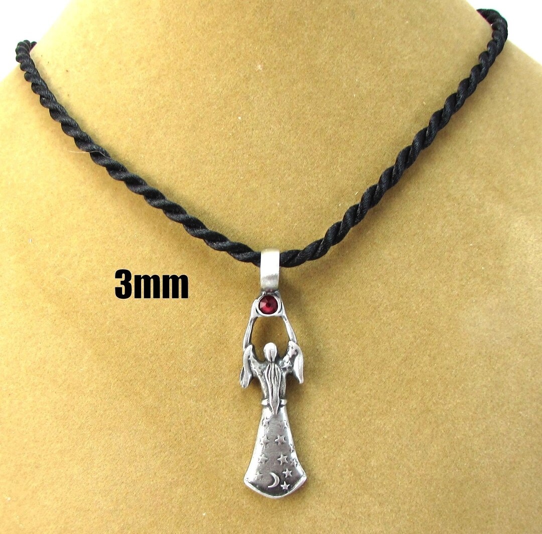 Wizard With 4mm Red Swarovski Crystal, 54x14mm Wizard Pendant, Custom ...