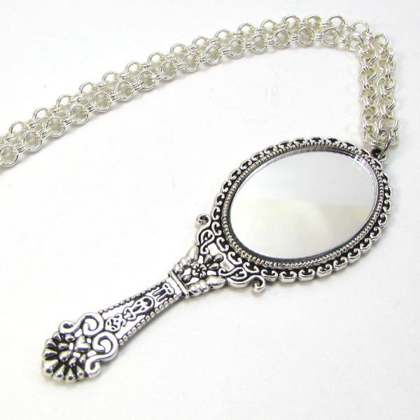 Mirror Necklace - Etsy
