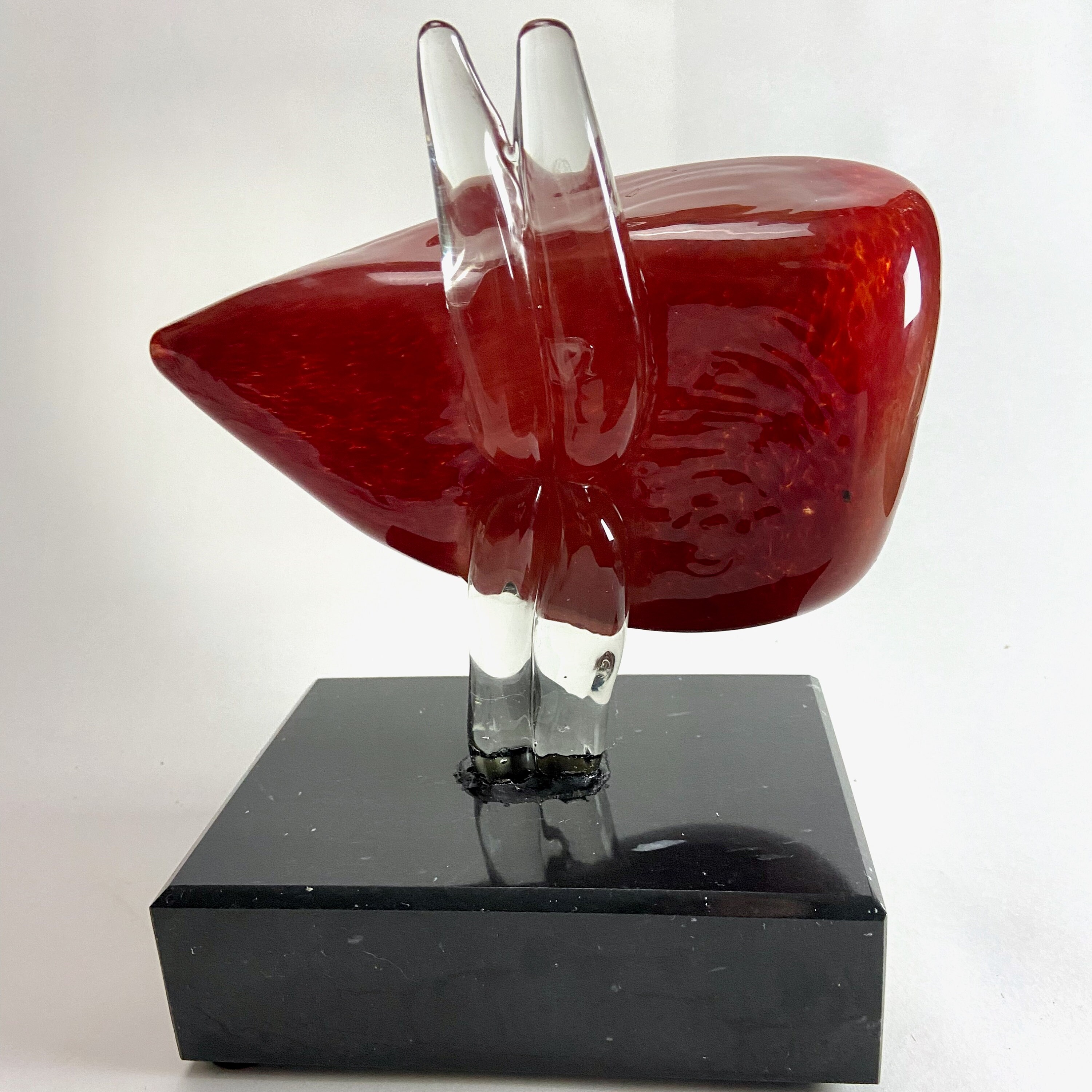 Solid Glass Liver Sculpture, Award, Hepatologistgift, Hand Blown Glass ...
