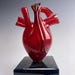Hand Blown Anatomical Glass Heart, Cardiologist, Doctor Gift, Award - Etsy