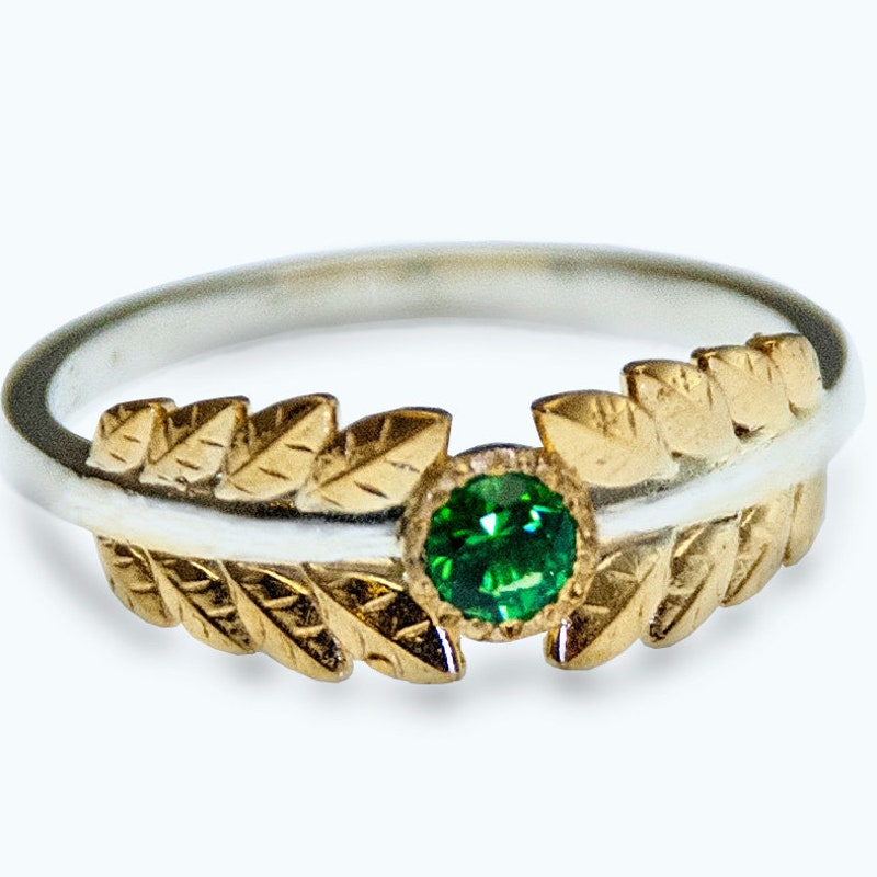 Laurel Leaf Ring - Etsy