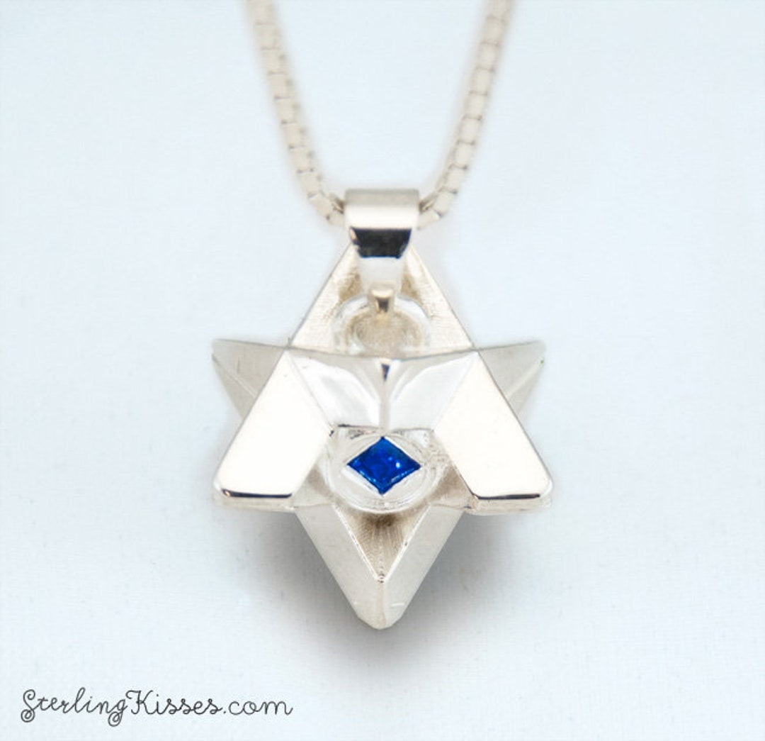 Little Light Destiny Pendant in Sterling Silver With Gemstone Hunter ...