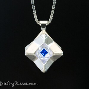 Little Light Destiny Pendant in Sterling Silver With Gemstone Hunter ...