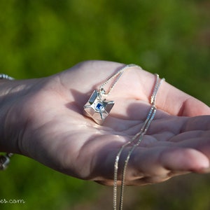 Little Light Destiny Pendant in Sterling Silver With Gemstone Hunter ...