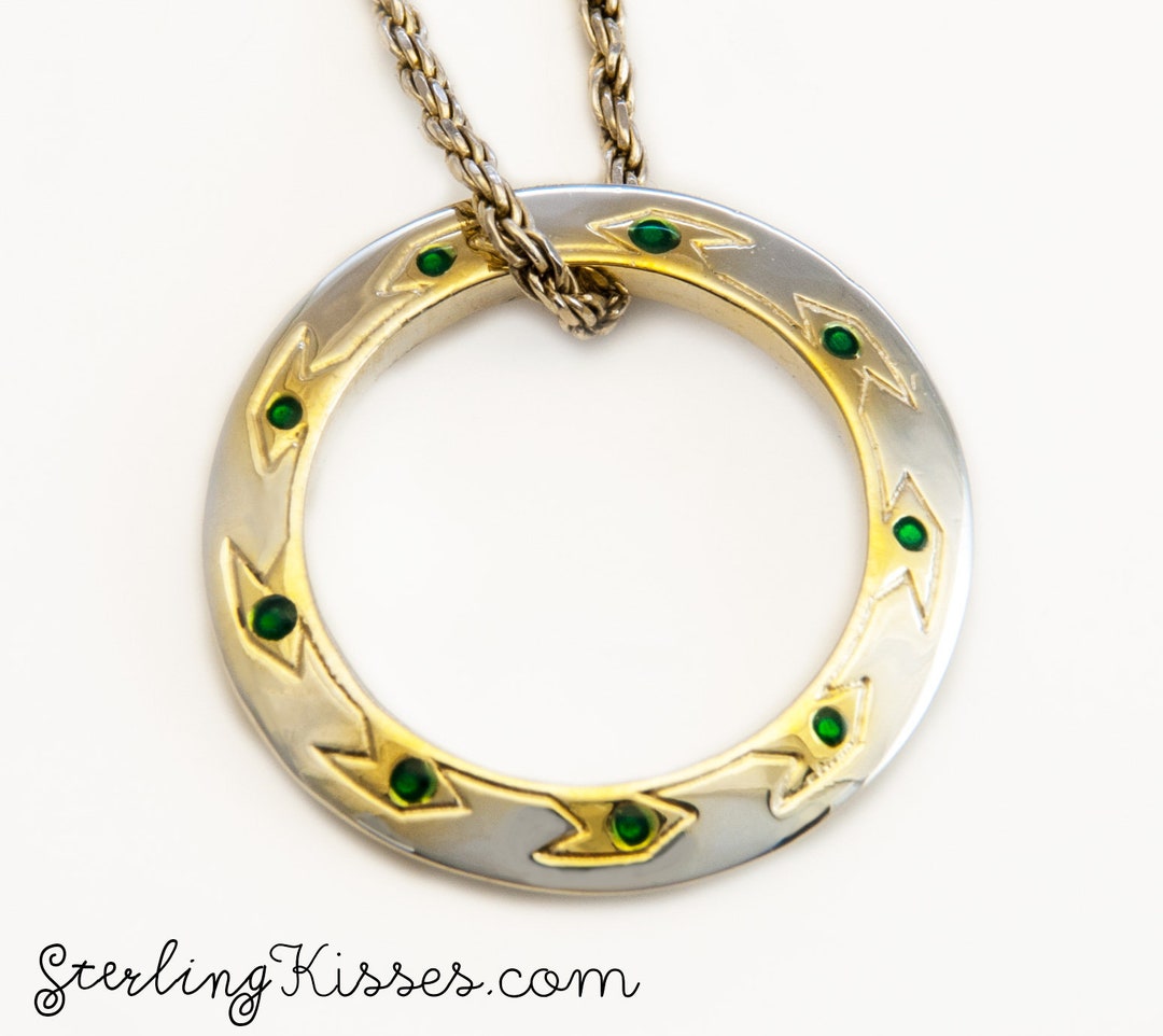 Warrior Princess Chakram Pendant in Sterling Silver Cosplay Necklace - Etsy
