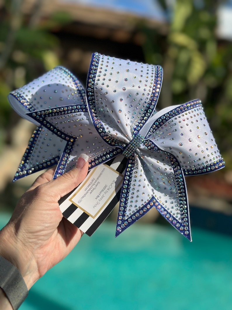 April Standard Cheer Bow - Etsy