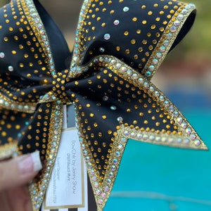 April Standard Cheer Bow - Etsy